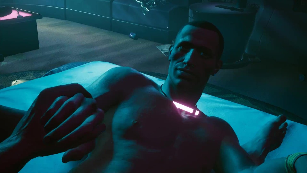 Cyberpunk 2077 Sex With A Guy A Prostitute Offered Himself On The Street Pc Gameplay Redtube